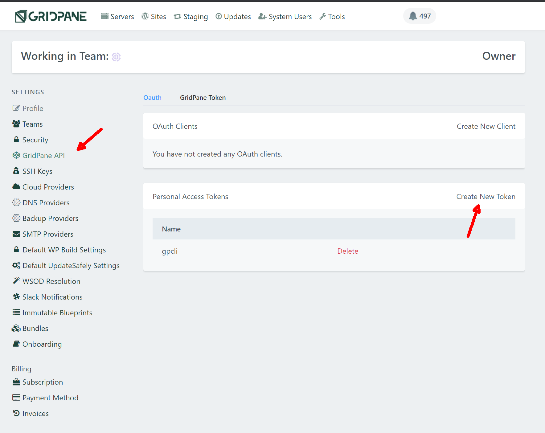 GridPane Releases Limited API - Managing WP
