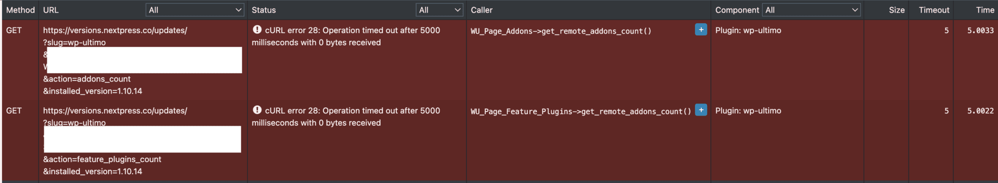 WP Ultimo Version 1, Increase Page Loads and cURL timeouts for versions ... WP Ultimo Version 1, Increase Page Loads and cURL timeouts for versions ...