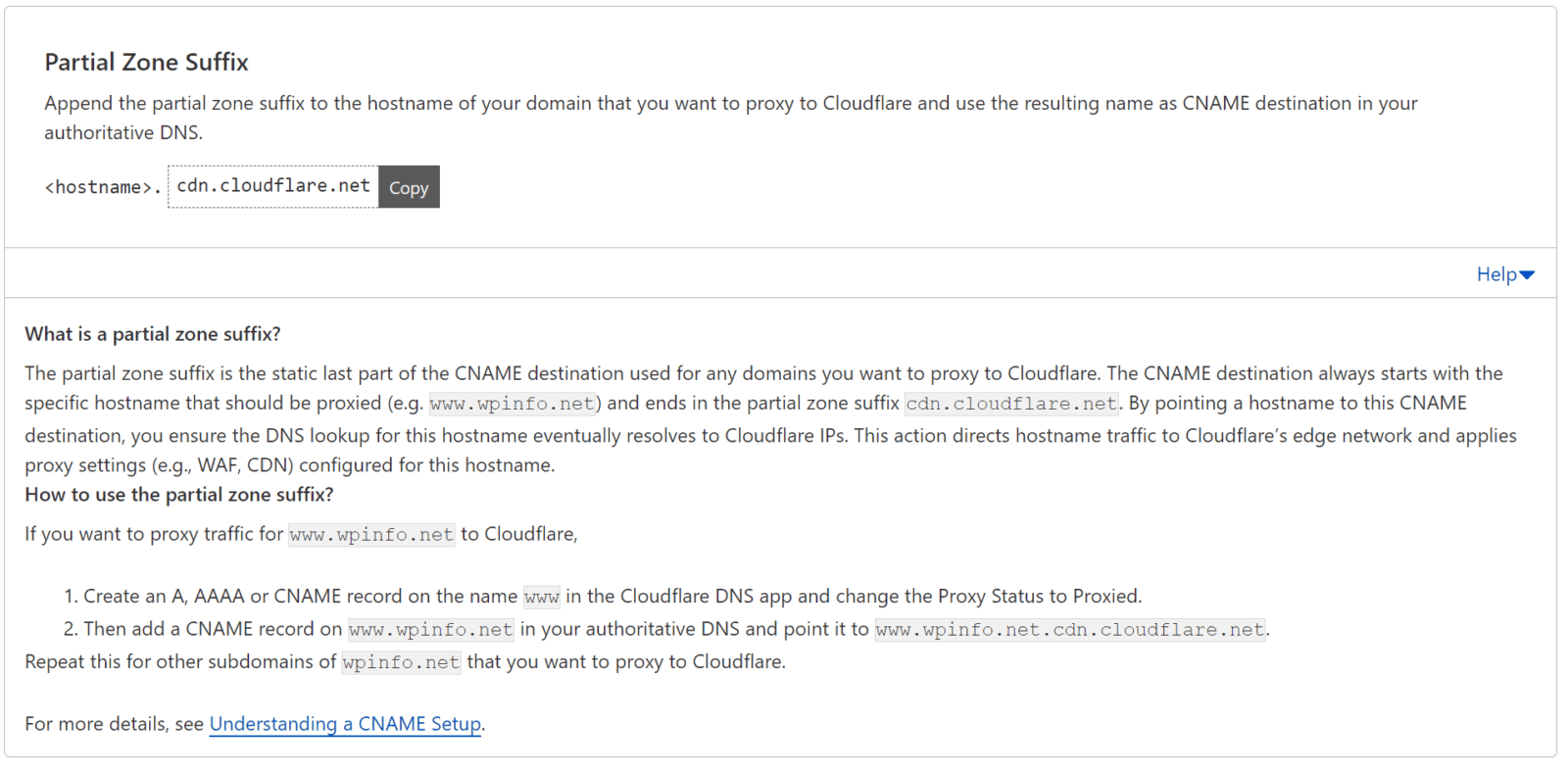 Using Cloudflare Without Changing your Name Servers - Partial CNAME Zones - Managing WP