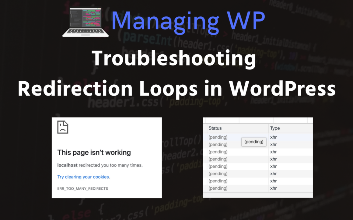 Troubleshooting Redirection Loops in WordPress - Managing WP