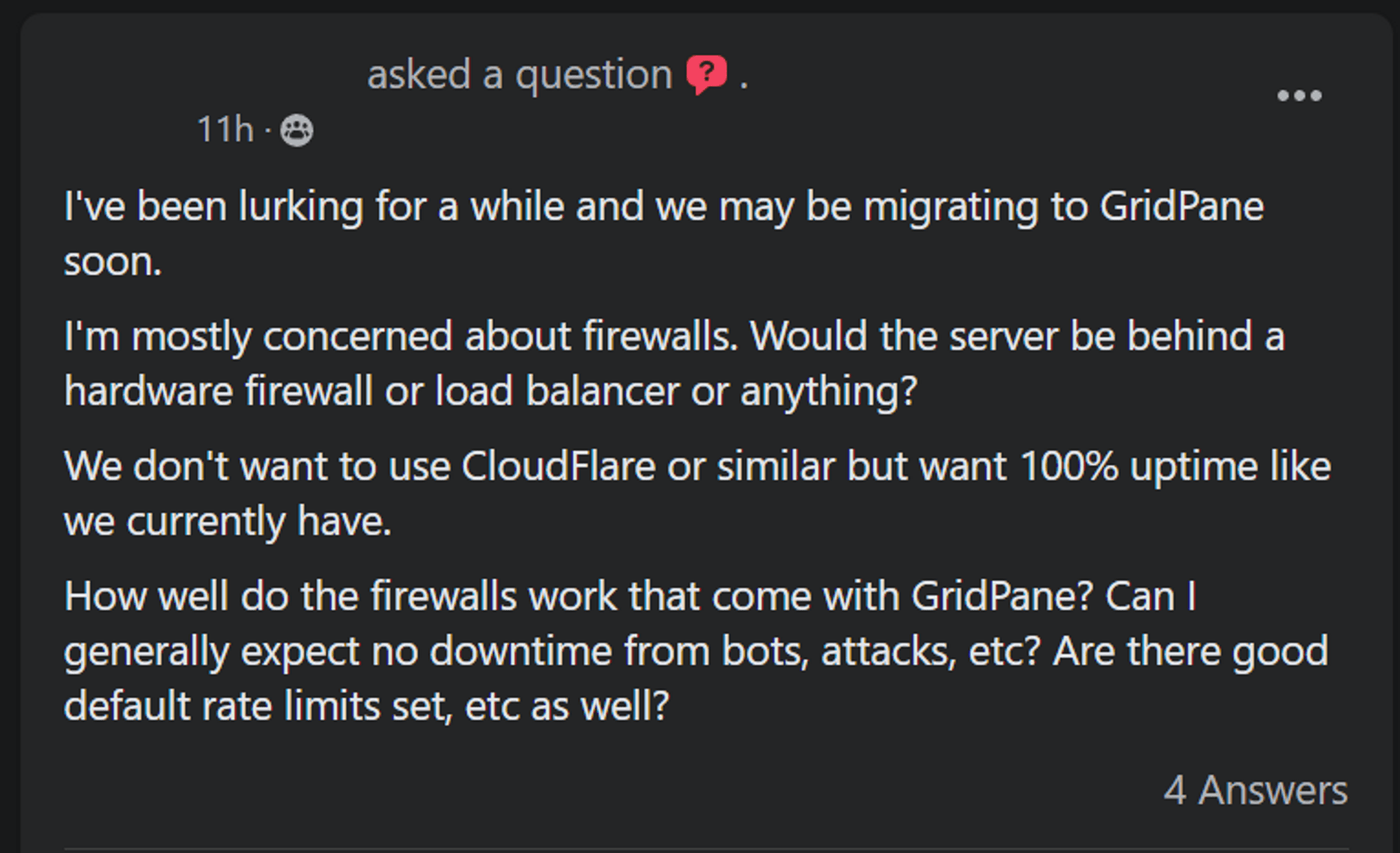 Moving From Wp Engine To Gridpane Dont Want To Use Cloudflare Whats An Alternative