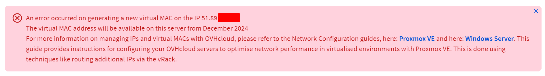 OVH UK Bare-Metal Proxmox Additional IP's and Enhance Control Panel ...
